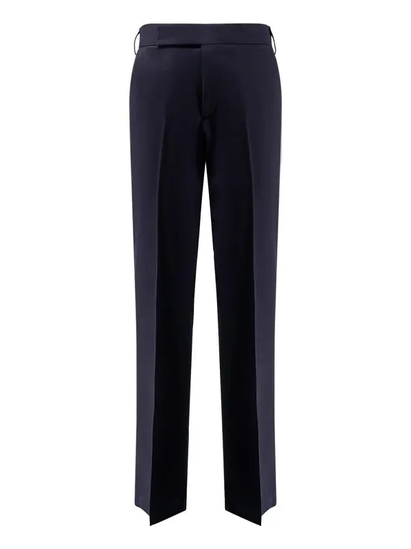 LARDINI Pure Virgin Wool Trousers - Blue