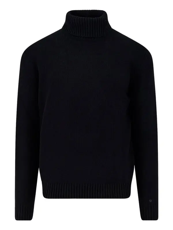 SEVEN GAUGE Wool Turtleneck - Black