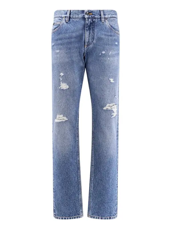 Dolce & Gabbana Regular Jeans - Blue