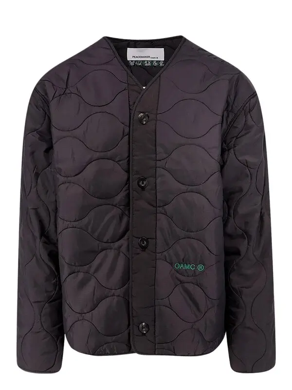 OAMC PEACEMAKER Compact Liner Quilted Jacket - Black