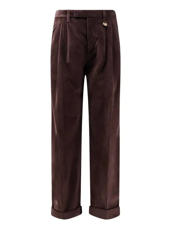 Burberry Corduroy Trousers - Brown