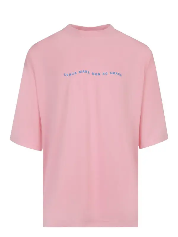 NUGNES 1920 Cotton Tshirt - Pink