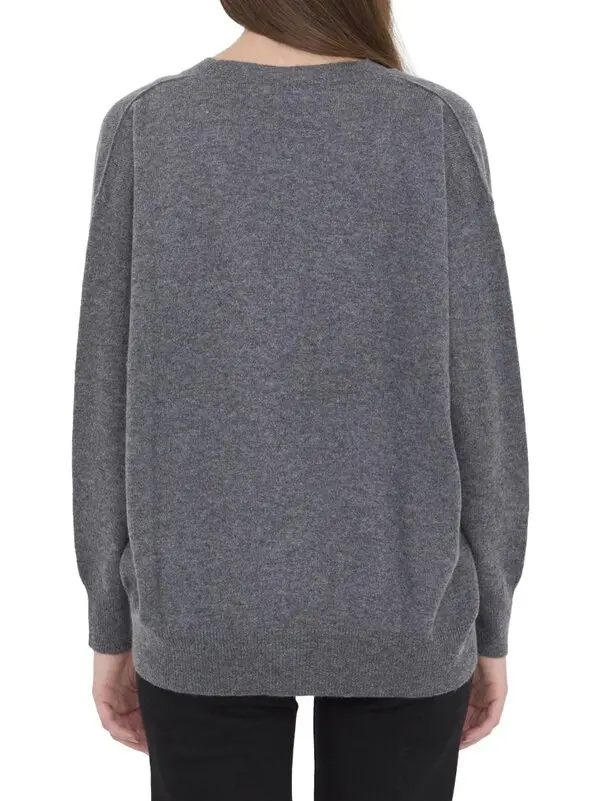 LISA YANG Erna Cashmere Sweater - Grey