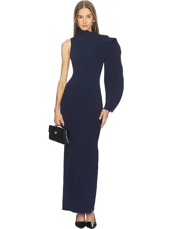 SRG Himani Compact Knit Dress - Navy