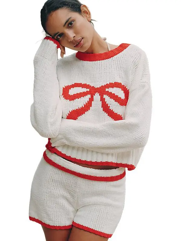 L*Space Take A Bow Sweater - Cream