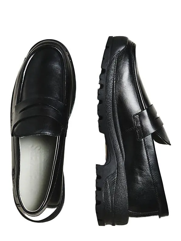 Grenson Sneaker87 Loafers - Black Nappa