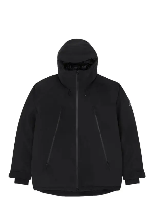 MM6 MAISON MARGIELA X SALOMON Hooded Zip-front Bomber Jacket - Black