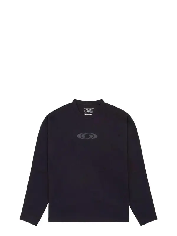 MM6 MAISON MARGIELA X SALOMON Textured Sweatshirt - Black