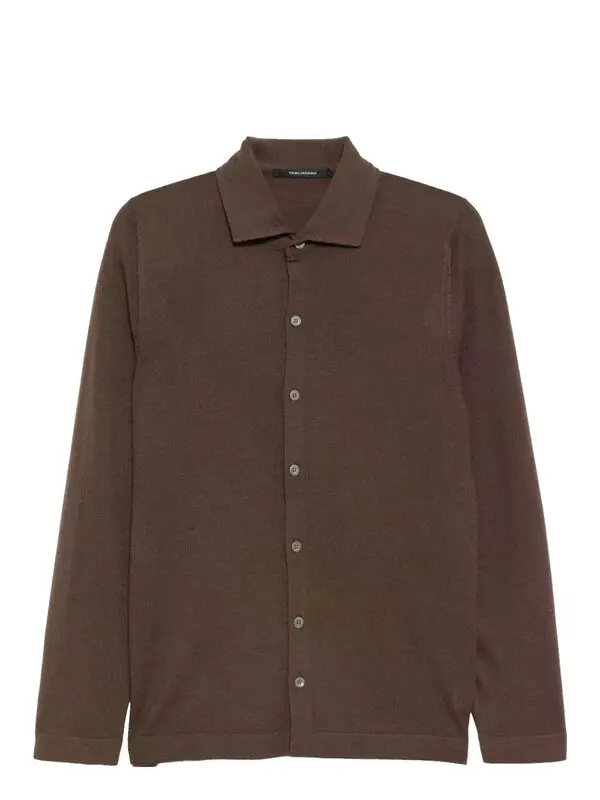 Tagliatore Buttoned Shirt - Brown