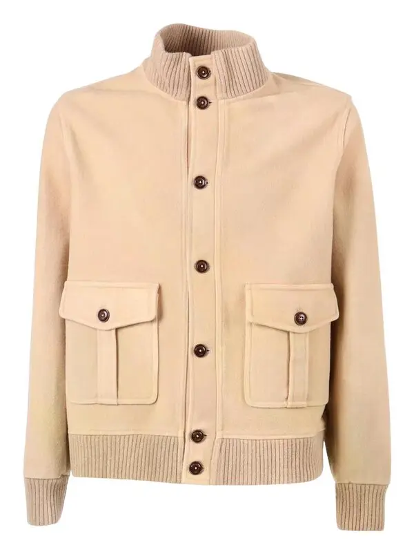 CIRCOLO 1901 Buttoned Pocket Jacket - Neutrals