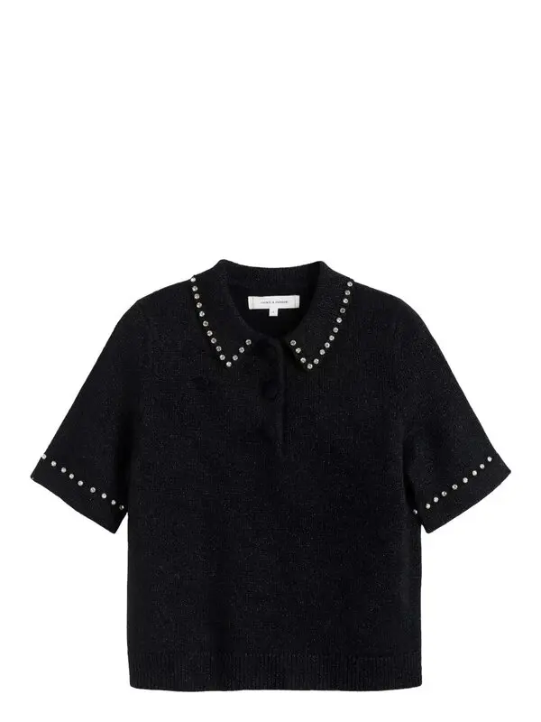 Chinti & Parker Collared Polo - Black