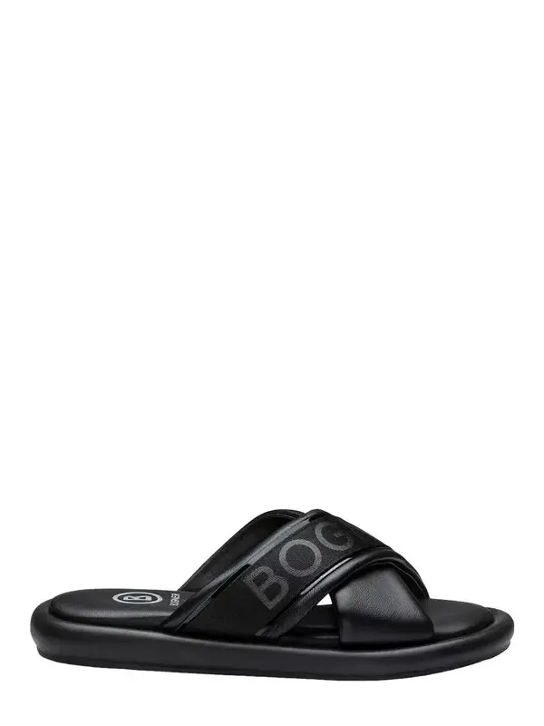 Bogner Criss-cross Sandals - Black