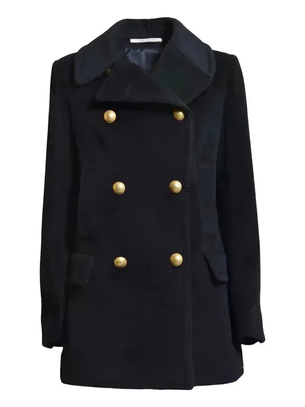 Tagliatore Double-breasted Buttoned Coat - Blue