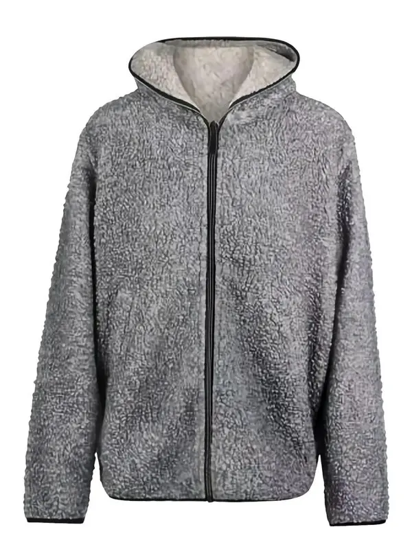PLOUMANACH Hooded Zipped Jacket - Grey