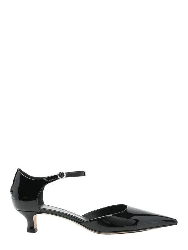 AeydĒ 35mm Tillie Leather Pumps - Black