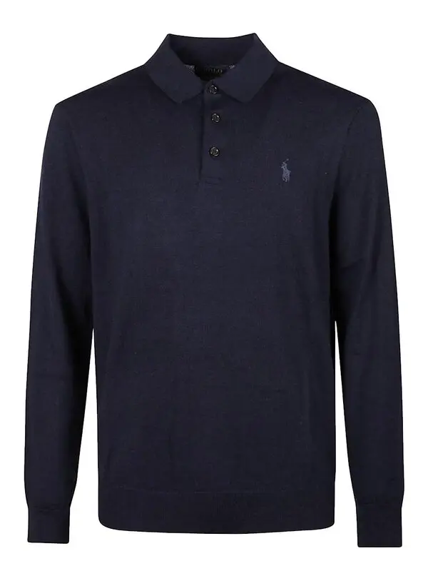 Polo Ralph Lauren Polo Neck Sweater - Blue