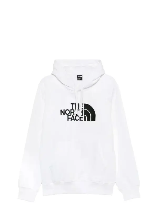 The North Face Logo-print Hoodie - White