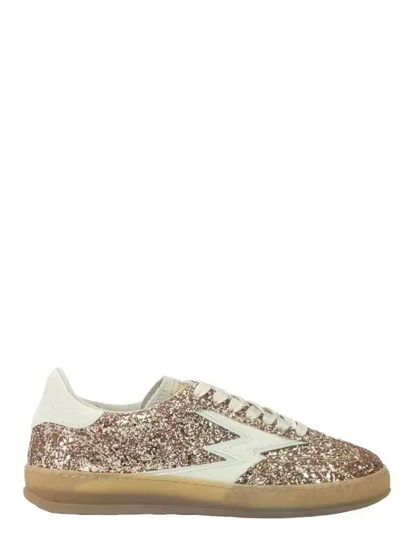 MOA CONCEPT Glitter Appliqué Sneakers - Brown