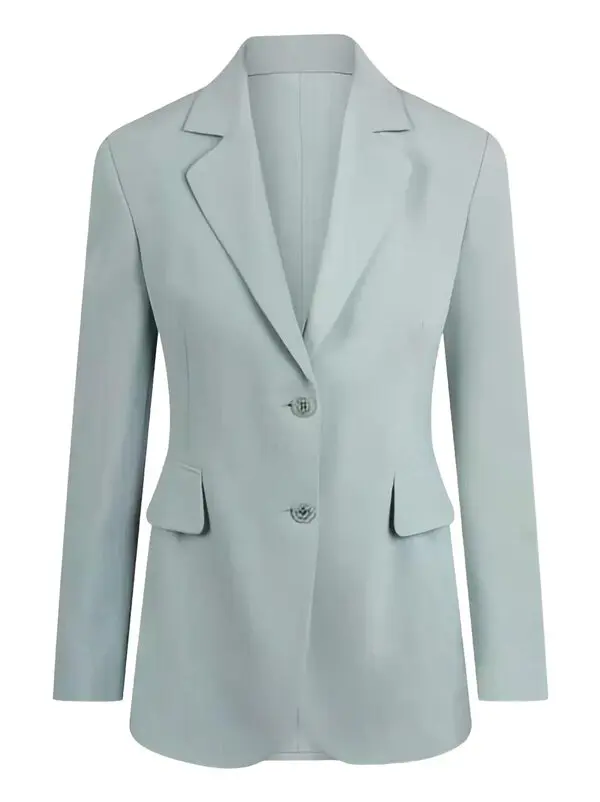 Ermanno Scervino Notched-lapels Blazer - Blue