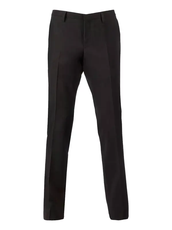 LECLAIREUR Slim Fit Trousers - Black