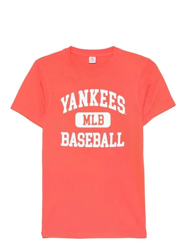 SPORTY & RICH Yankees Ivy T-shirt - Red