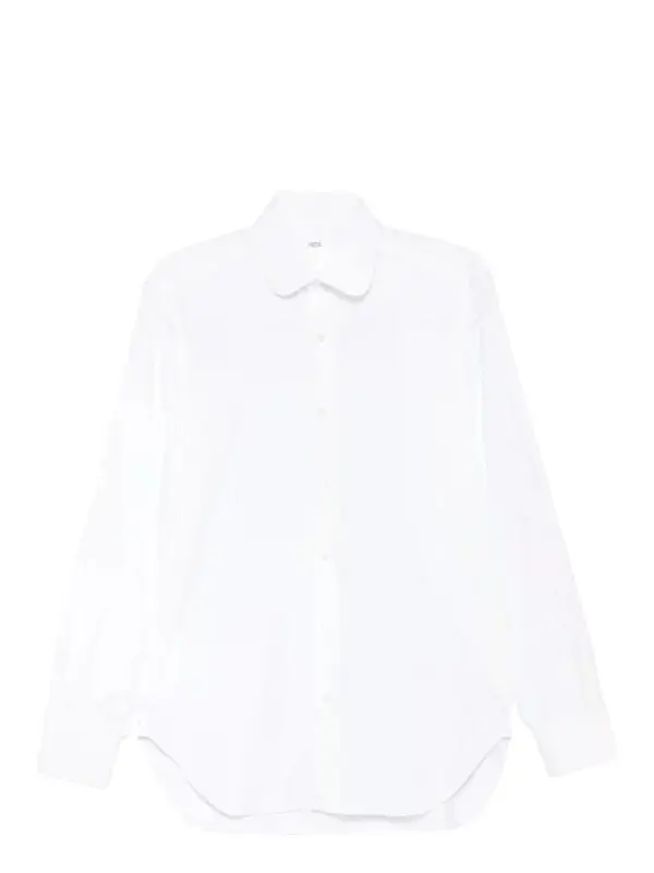 BARBA NAPOLI Peter Pan Collar Shirt - White