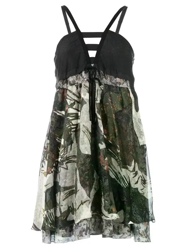 Edun Printed Dress - Green