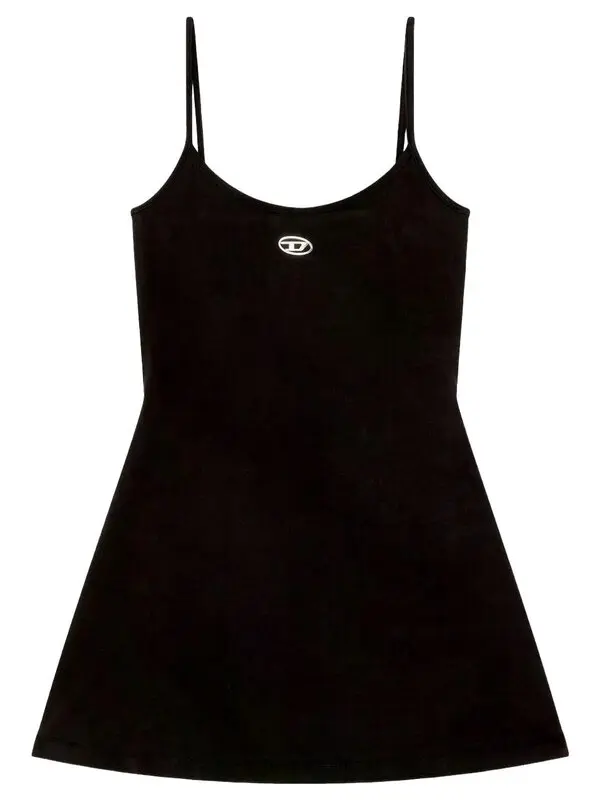 Diesel D-newhop-od Mini Dress - Black