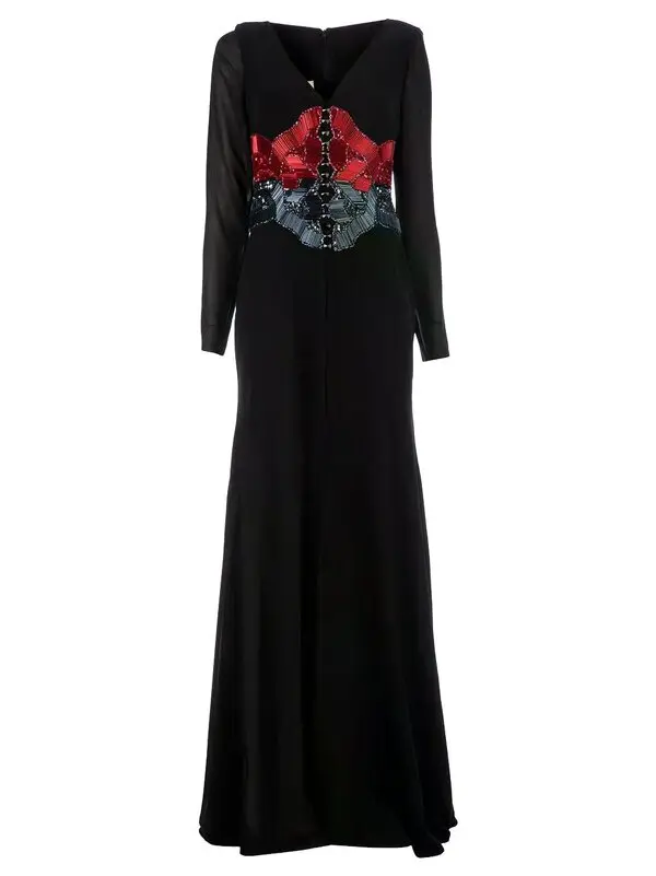 GEORGES MAK Dune Silk Dress - Black