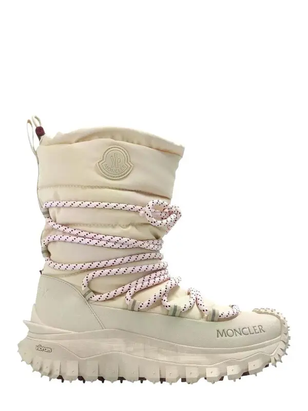 Moncler 45mm Trailgrip Lace-up Boots - Neutrals
