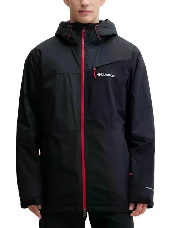 Columbia Hooded Zip-fastening Jacket - Black