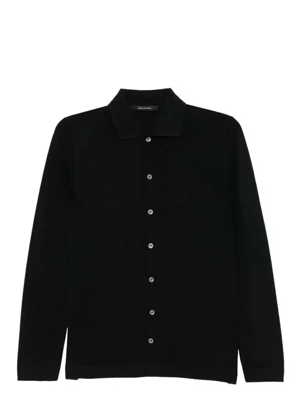 Tagliatore Buttoned Shirt - Black