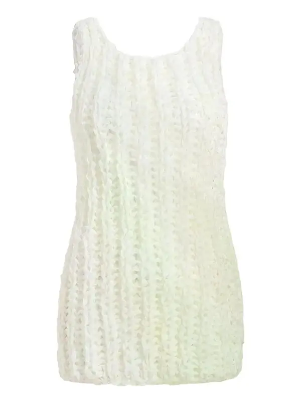 Khaite Knitted Evita Top - Neutrals