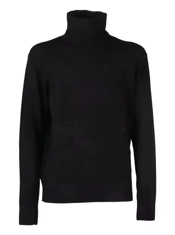 BRANDO Roll-neck Sweater - Black