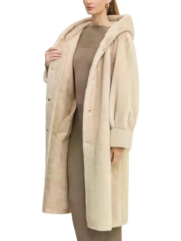 Luisa Spagnoli Savelli Buttoned Coat - Neutrals