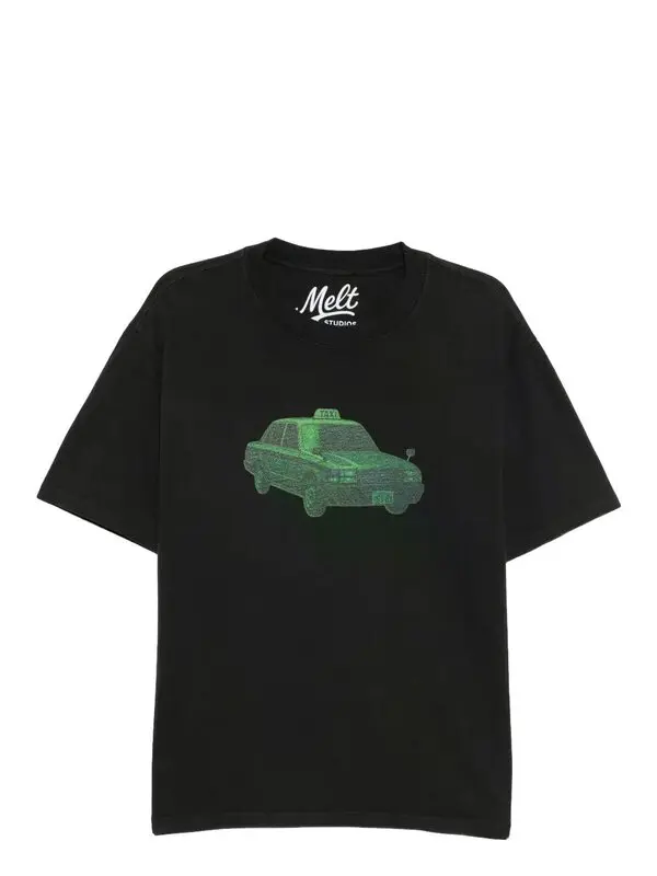 MELT Graphic-print T-shirt - Black