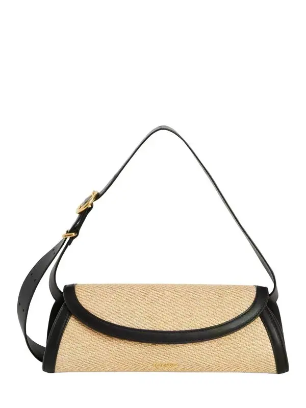 JIL SANDER Cannolo Shoulder Bag - Neutrals