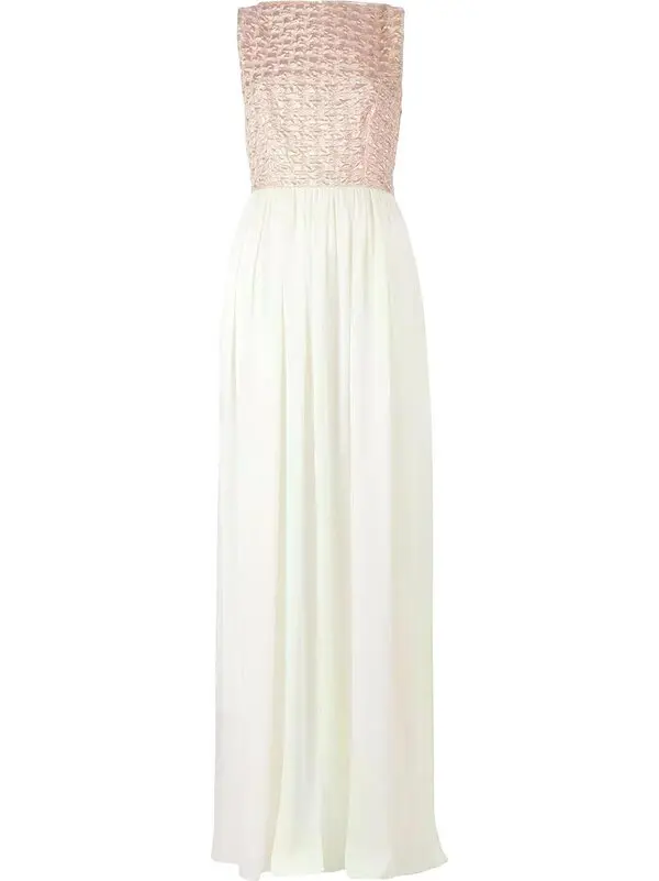 Maison Rabih Kayrouz Sleeveless Gown - Neutrals