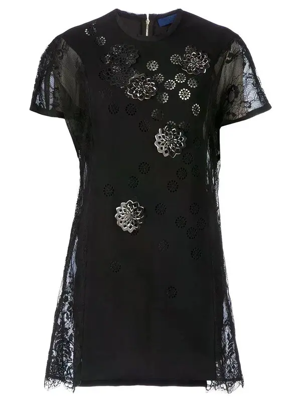 Sharon Wauchob Semi-sheer Shift Dress - Black