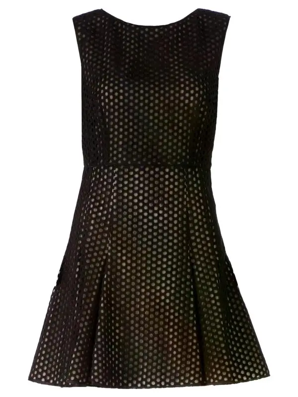 Giambattista Valli Mesh Dress - Black