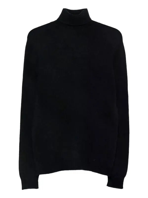 ROBERTO COLLINA Roll-neck Sweater - Blue