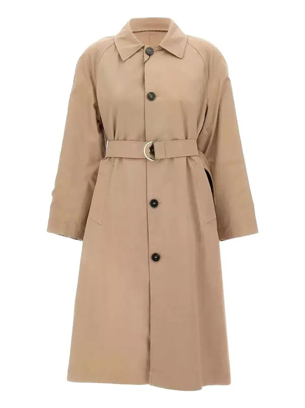 Marella Ragusa Belted Coat - Neutrals