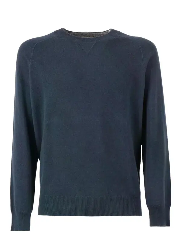 KANGRA Crew-neck Sweater - Blue