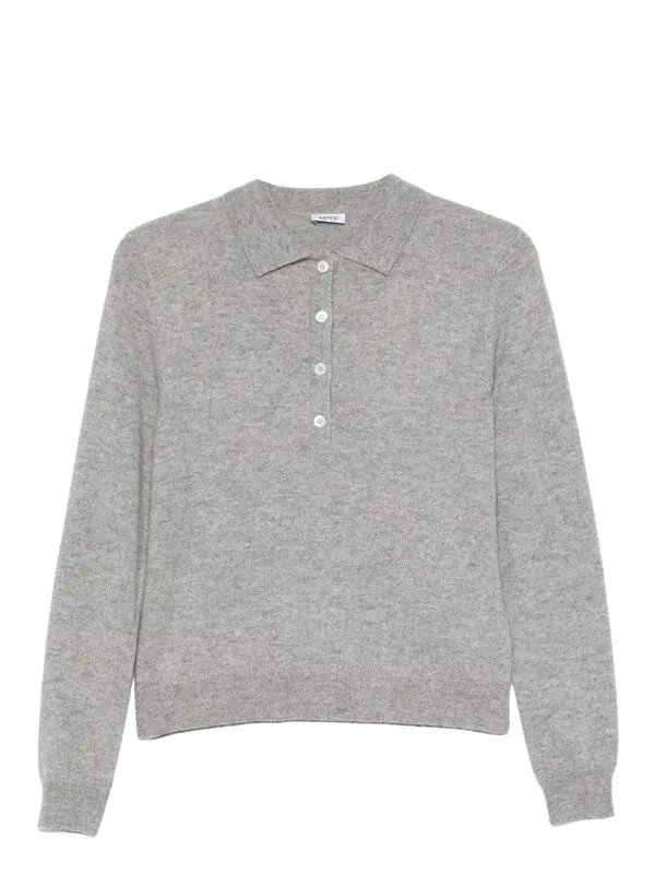 Aspesi Polo-collar Sweater - Grey