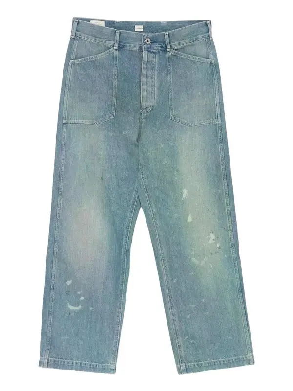 Chimala Distressed-effect Jeans - Blue