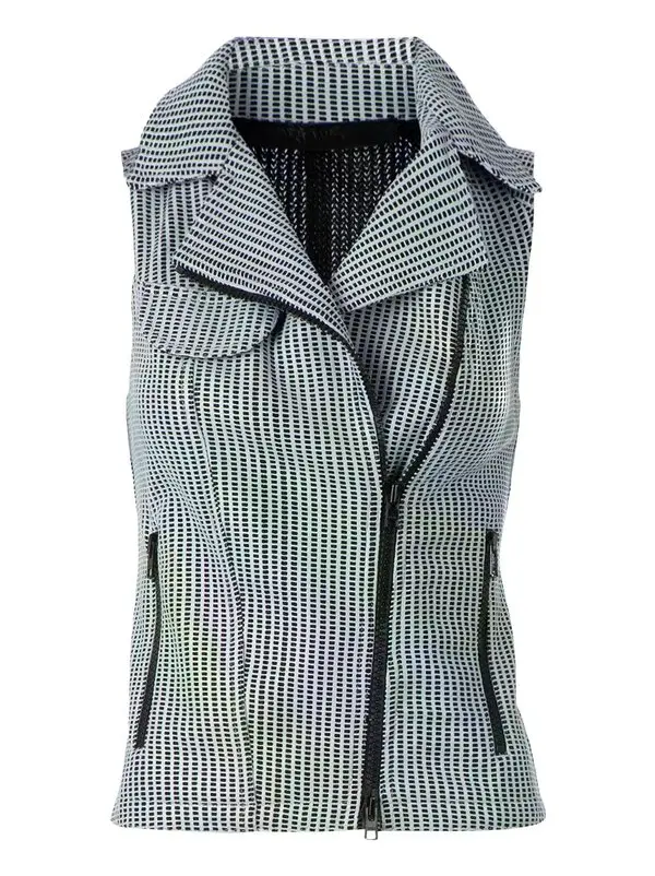 Drome Perforated Gilet - Grey