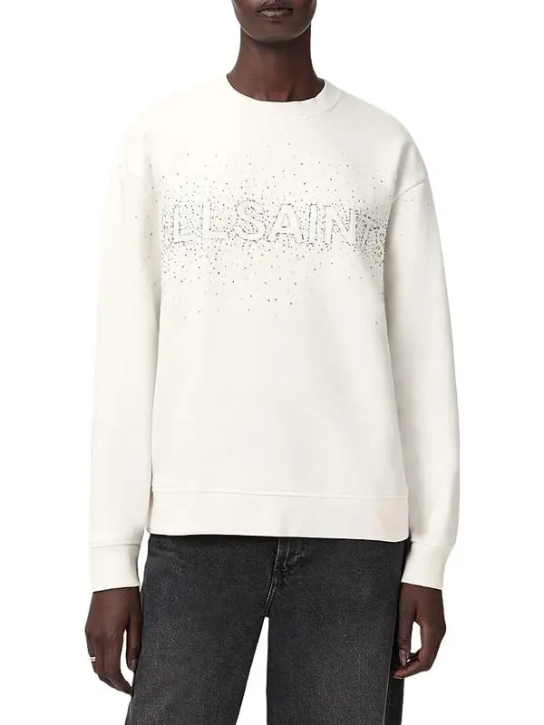 ALLSAINTS Sprinkle Etta Sweatshirt - White
