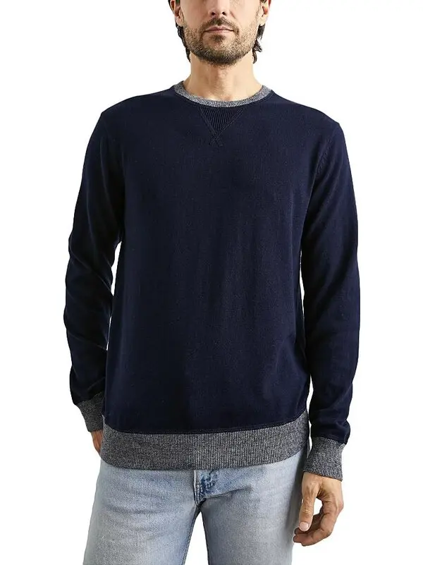 Rails Burns Crewneck Sweater - Perfect Navy