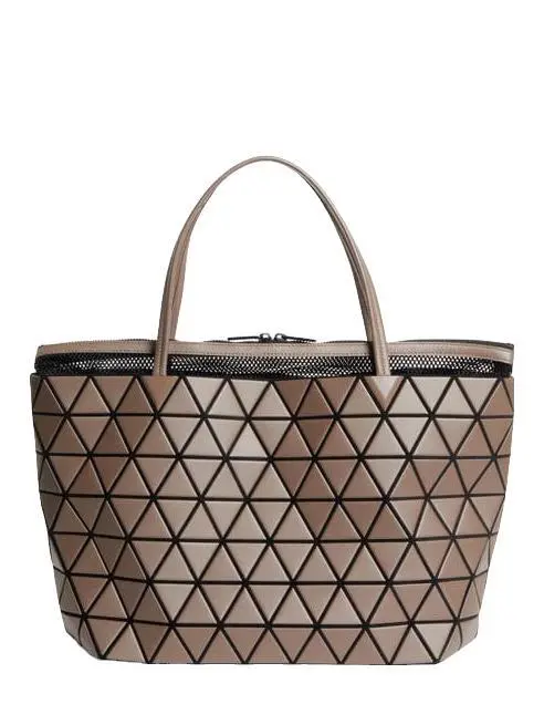 Issey Miyake Bateau Matte Prism Tote - Brown