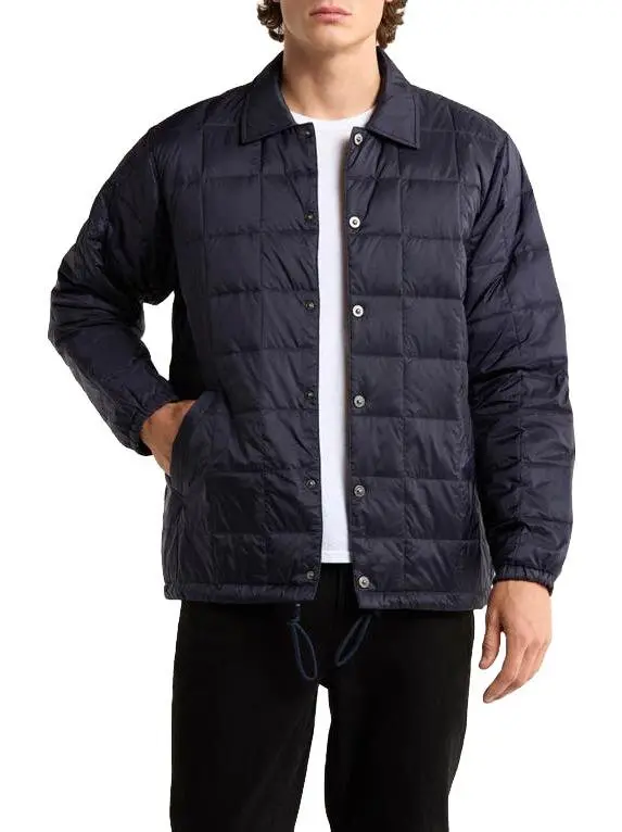 Taion Packable Down Coach Jacket - Navy